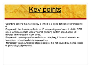 Narcolepsy[1] | PPTX
