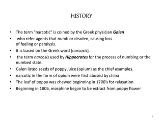 Narcotic | PPTX