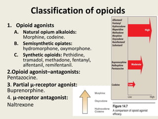 Narcotic analgesic - Dental Pharmacology | PPT