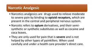 Narcotic analgesic and antagonist.pptx