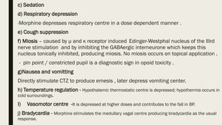 narcotic and non narcotic analgesic m pharm pharmacology | PDF