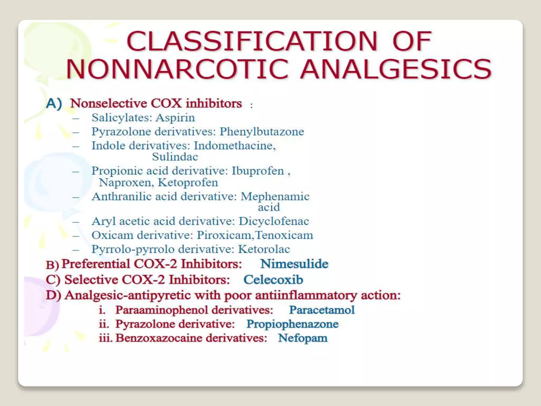 Narcotic and Non narcotic analgesics.pptx