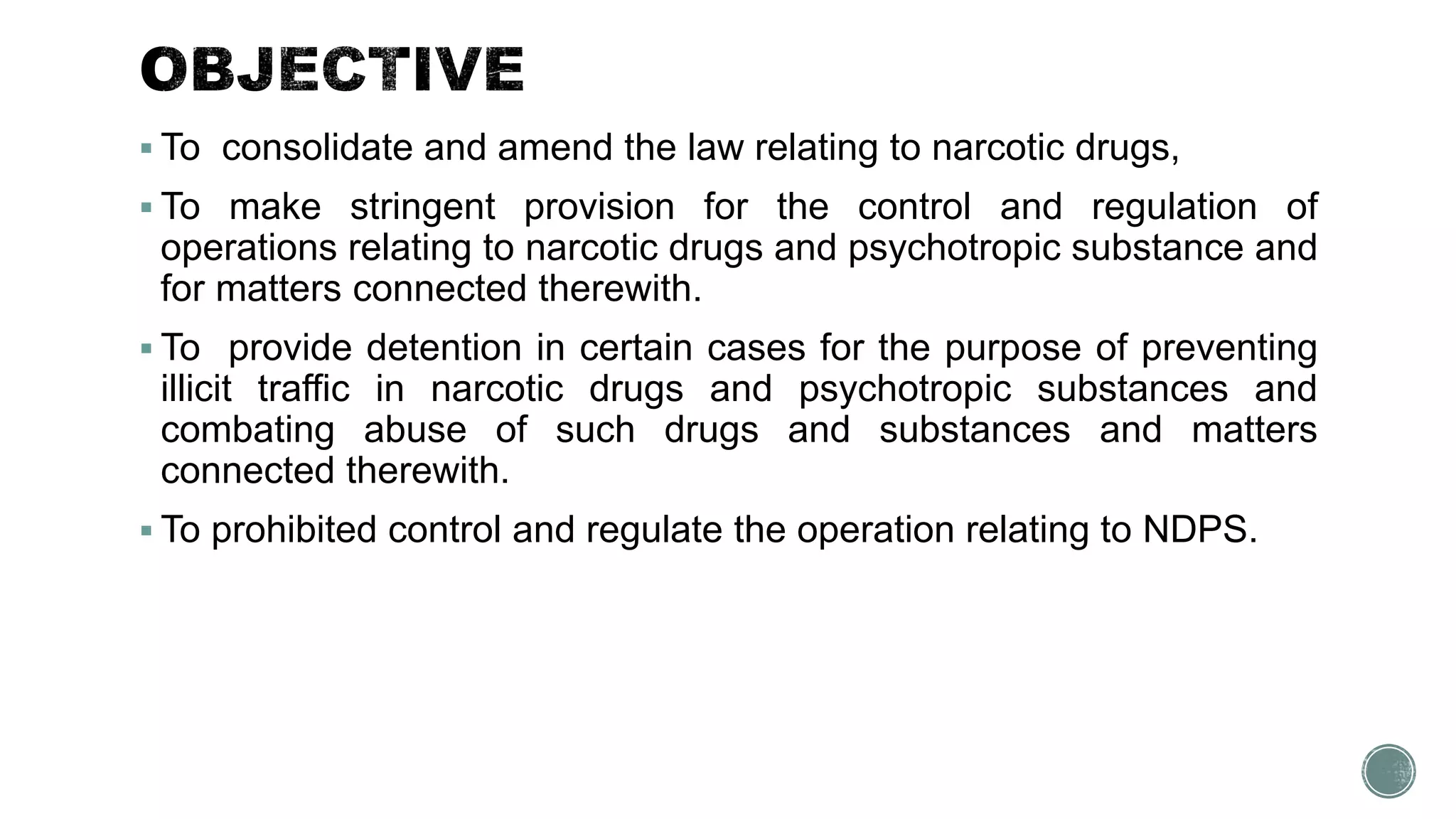 NARCOTIC DRUGS AND PSYCHOTROPIC SUBSTANCES ACT 1985 AND.pptx