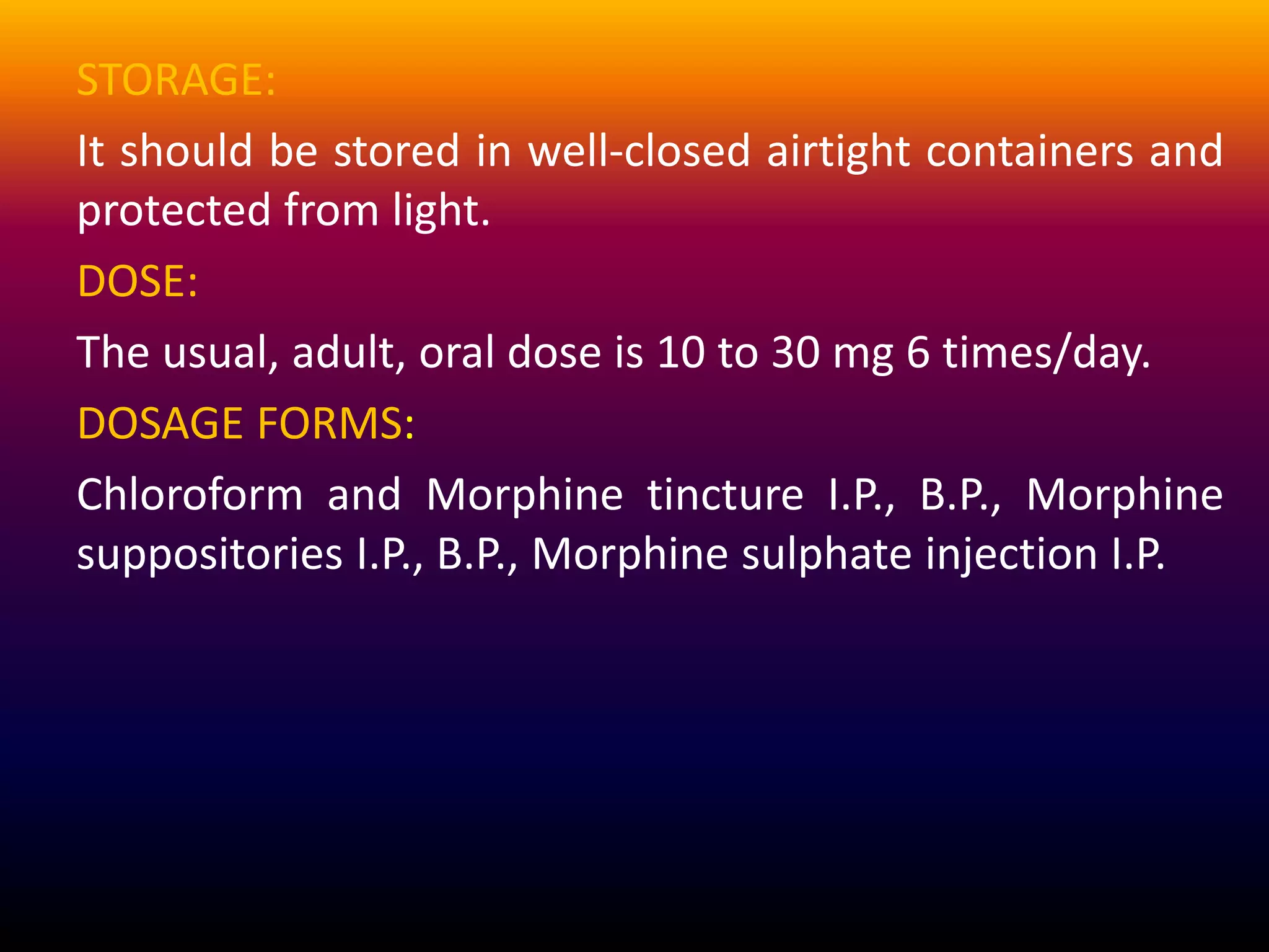 Narcotic & non narcotic analgesic | PPTX