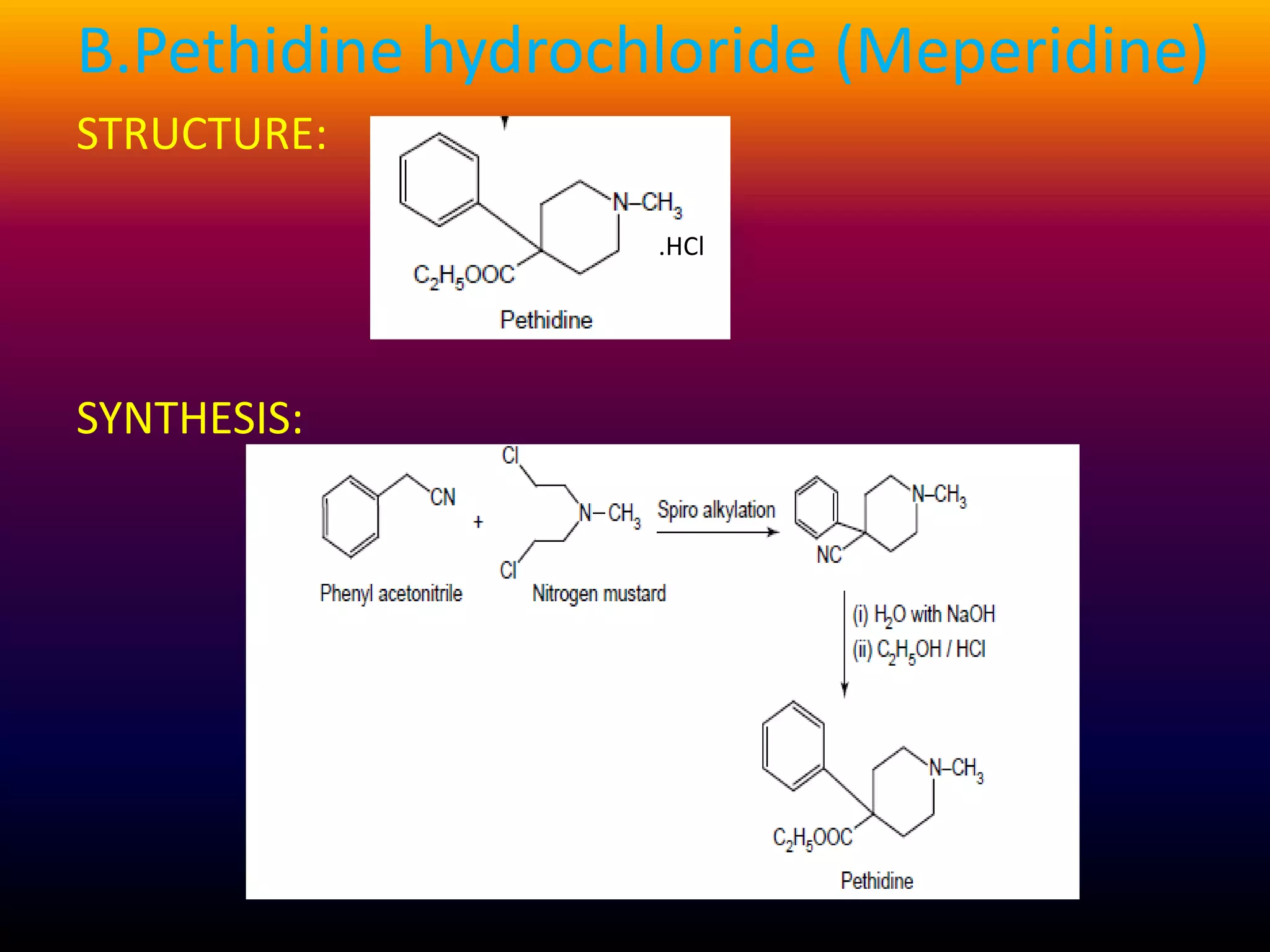 Narcotic & non narcotic analgesic | PPTX