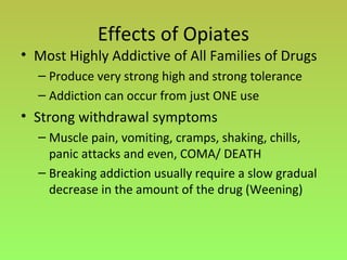 Narcotics | PPT