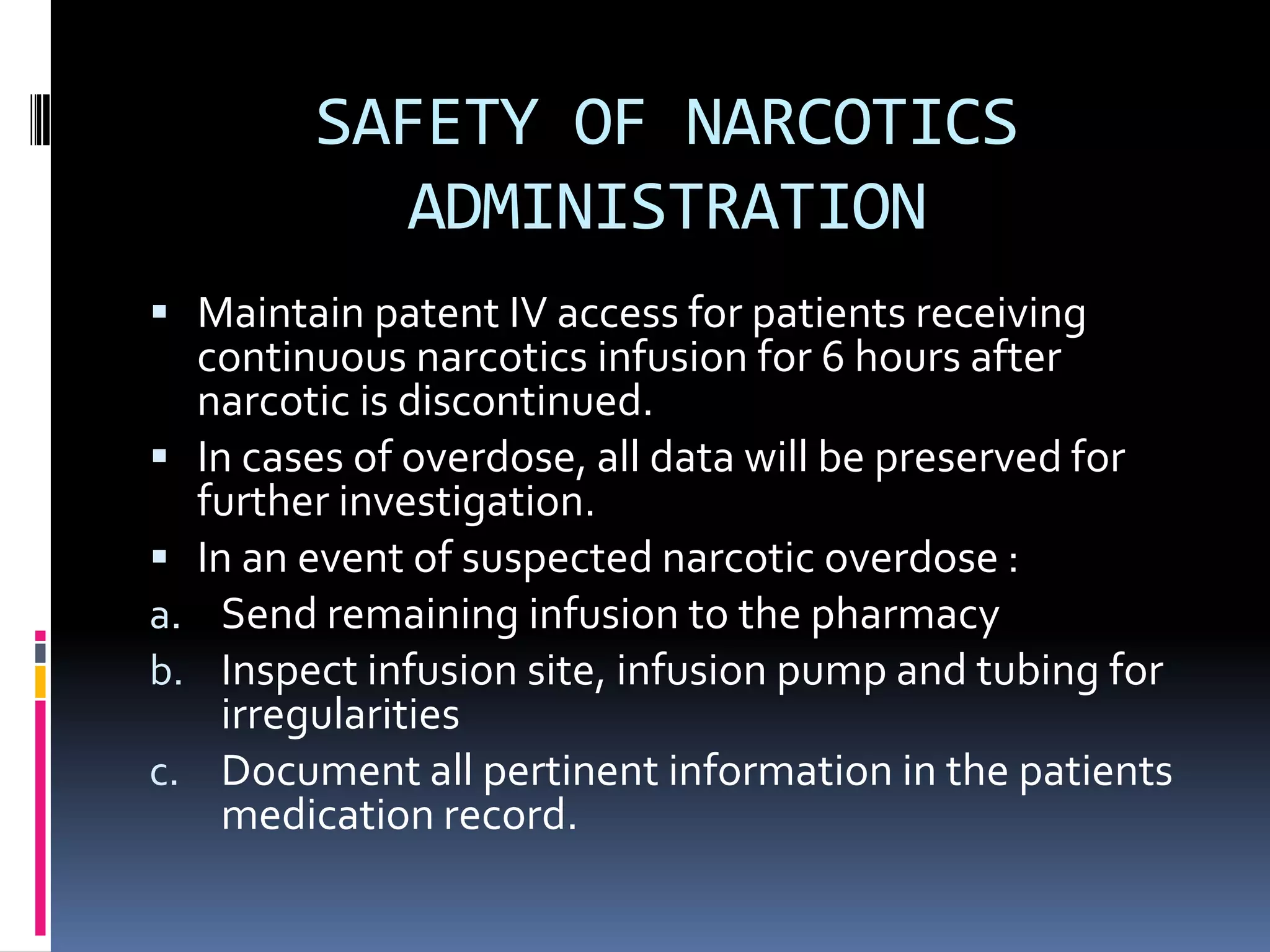 Narcotics | PPTX