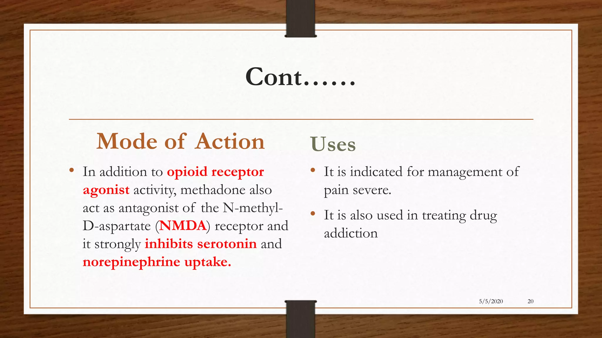 Narcotic and Nonnarcotic analgesic(Medicinal Chemistry) | PPTX