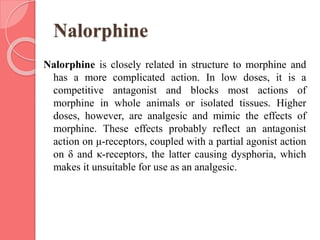 Narcotics and non narcotics analgesics | PPTX