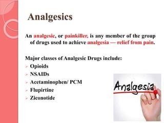 Narcotics and Non-Narcotics Analgesics.pptx