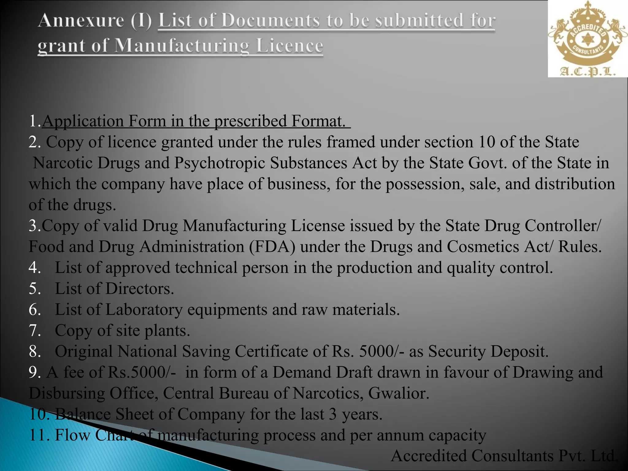 Narcotics Approval | PPT