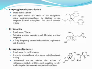 Narcotics & non-narcotics analgesics | PPTX