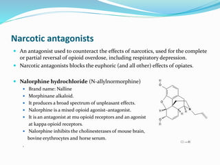 Narcotics & non-narcotics analgesics | PPTX