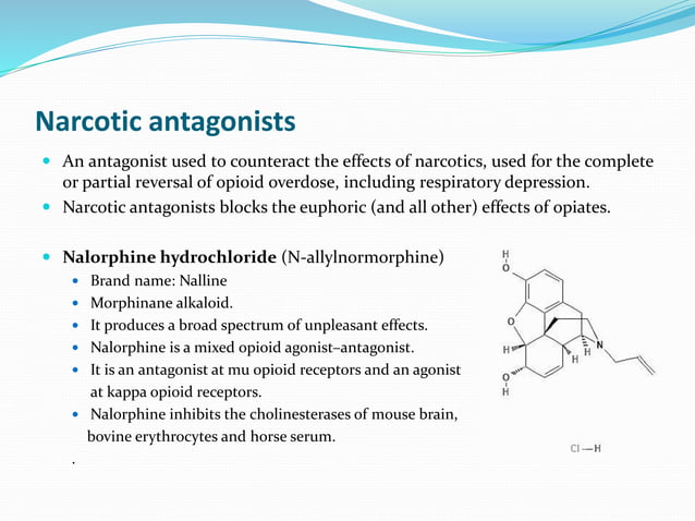 Narcotics And Non Narcotics Analgesics Ppt