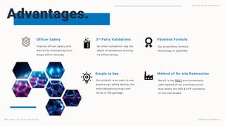 NarcX Drug Disposal Solution EcoFriendly | PDF