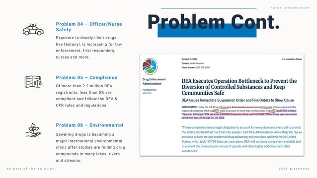 NarcX Drug Disposal Solution EcoFriendly | PPT
