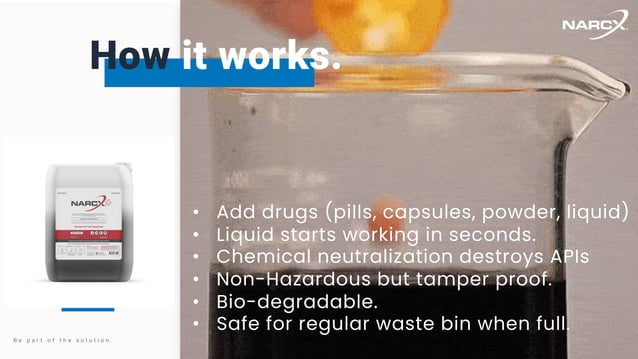 NarcX Drug Disposal Solution EcoFriendly | PPT