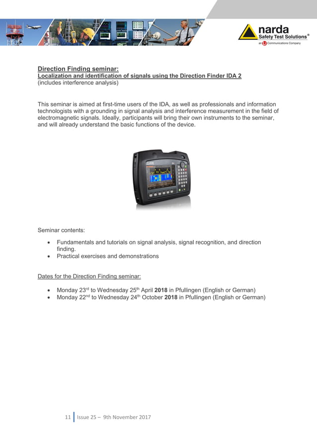 Narda news 25 2017_11_e | PDF