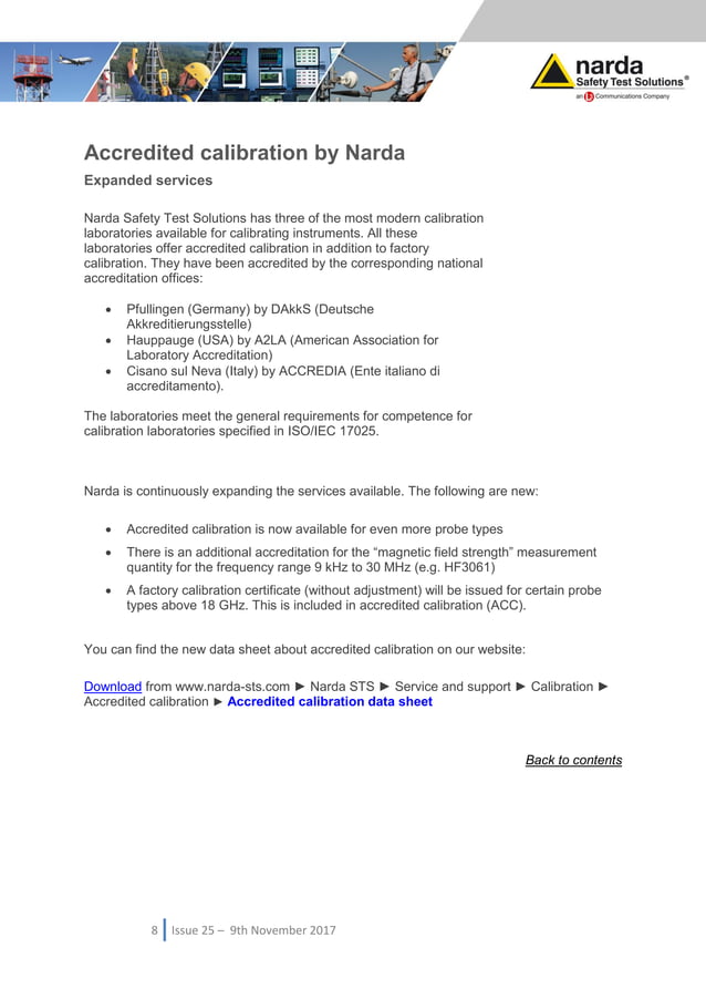 Narda news 25 2017_11_e | PDF