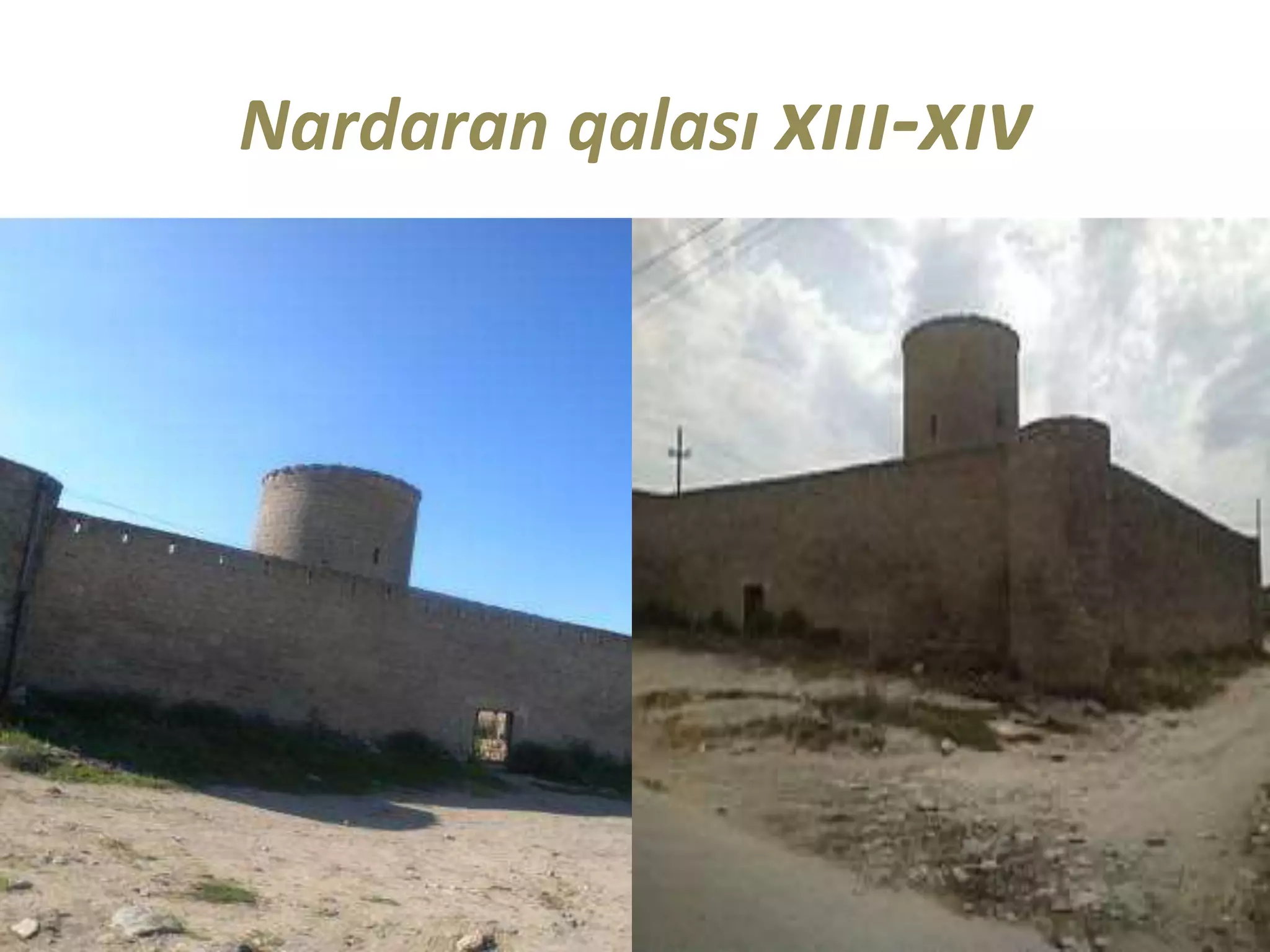 Nardaran qalası | PPTX
