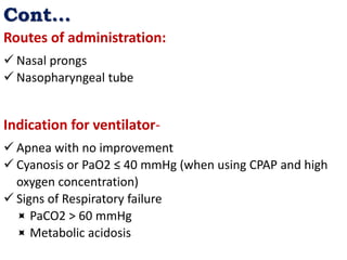 NEONATAL RESPIRATORY DISTRESS SYNDROME | PPTX