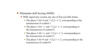 MINIMUM SHIFT KEYING(MSK) | PPTX