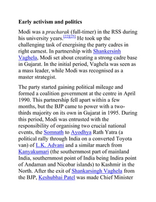 Narendra damodardas modi | PDF