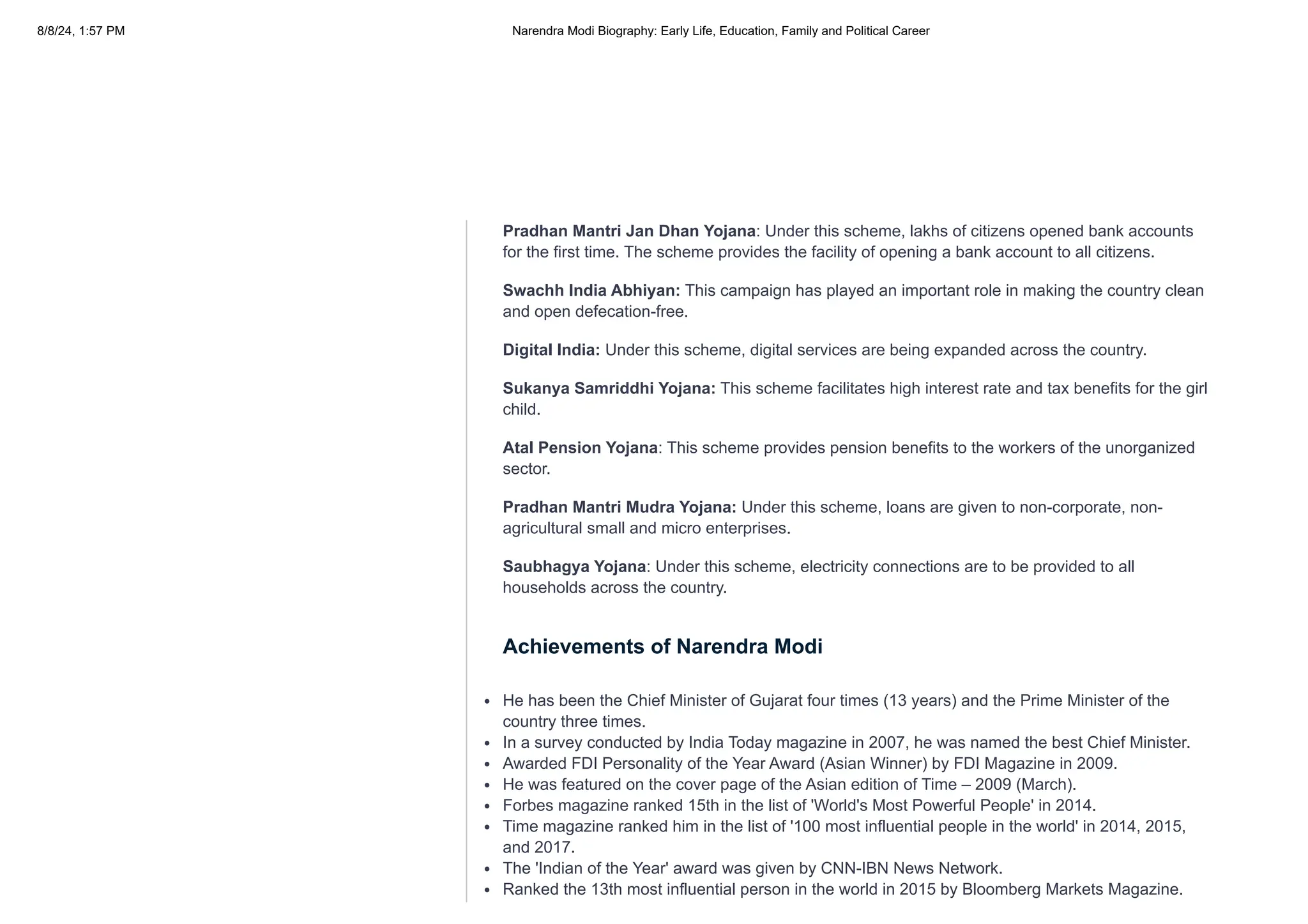 Narendra Modi Biography- Early Life, Education, Family and Political ...