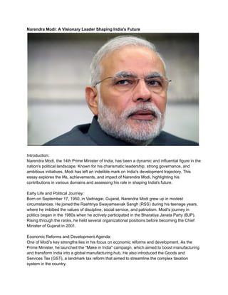 Narendra Modi essay .pdf