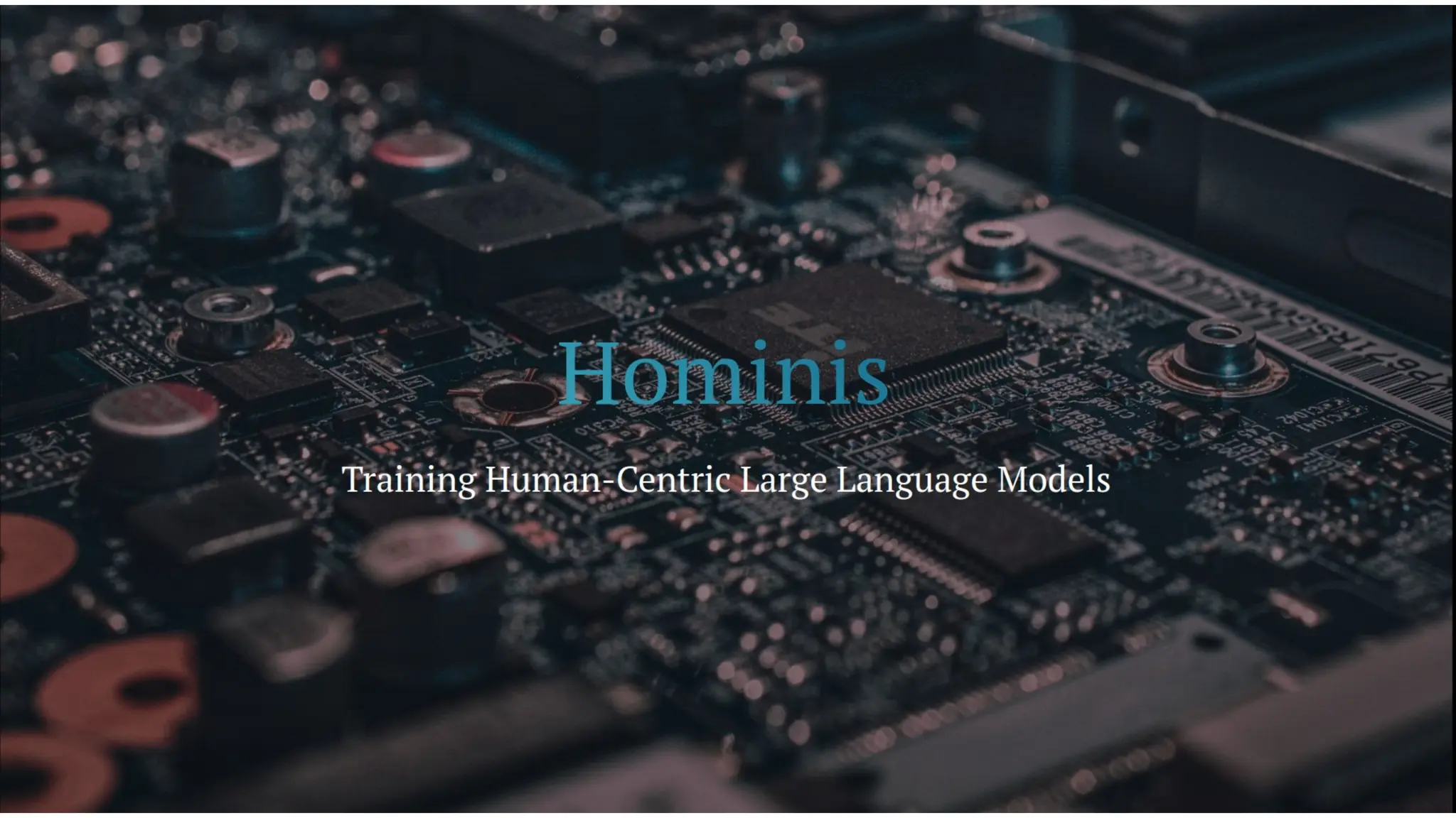 [DSC Europe 24] Narendra Patwardhan - Hominis: Training Human-centric ...