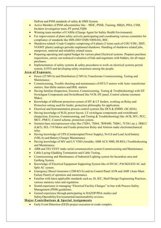 Narendra@working reliance CV | DOC