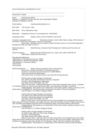 Nareshkumar Mehta | DOC