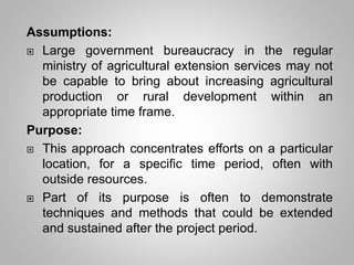 Approaches in Extenstion | PPTX