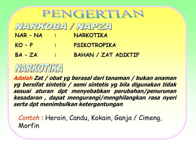 Kenakalan Remaja (Penggunaan Narkoba).ppt