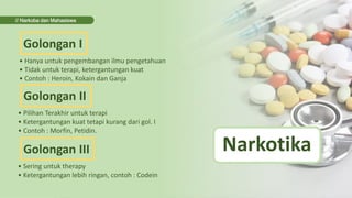 Narkoba, Nikotin dan Jenis serta bahayanya | PPT
