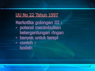 Narkoba dan Pengaruhnya pada Tubuh Manusia.ppt