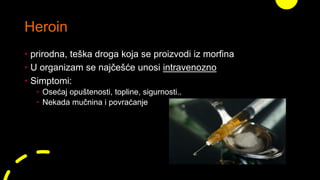 Narkomanija | PPTX
