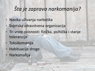 Narkomanija | PPTX