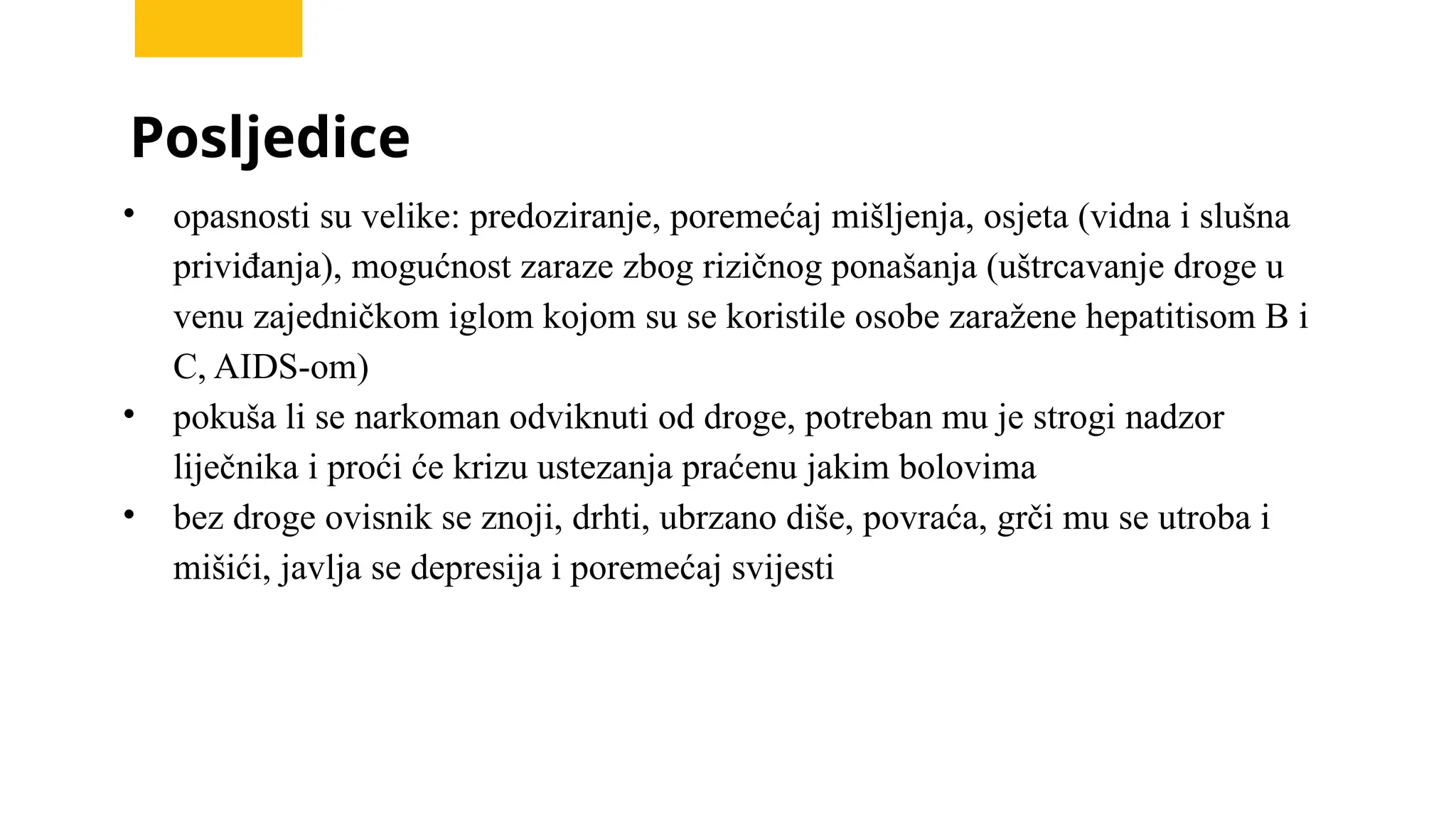 Narkomanija prezentacija br.1 | PPTX