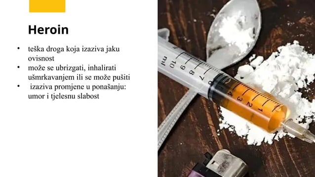 Narkomanija prezentacija br.1 | PPTX