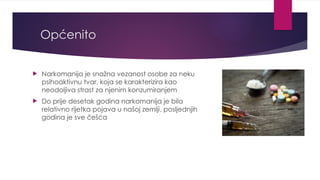 Narkomanija prezentacija br.2 | PPT