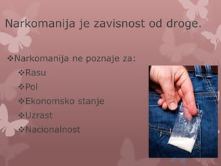 Narkomanija | PPTX