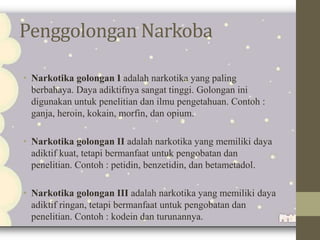 Narkoba, Psikotropika, dan Dampak bagi Pemakainya | PPTX