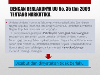 Narkotika psikotropika dlm aspek perundangan-undangan MIK.pptx