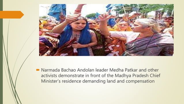 Narmada Bachao Andolan | PPTX