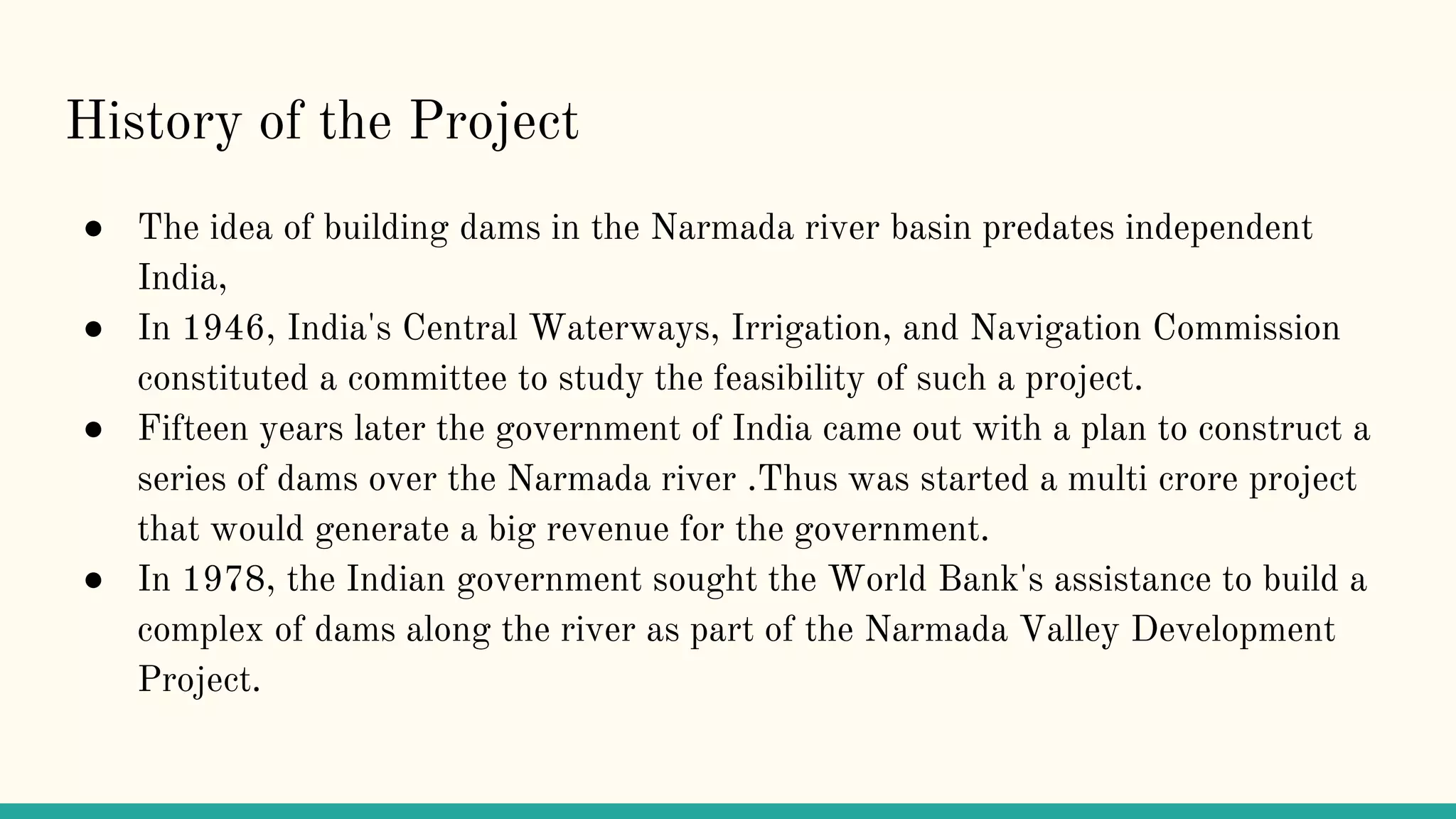 Narmada Bachao Andolan | PPT