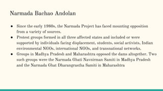 Narmada Bachao Andolan | PPT
