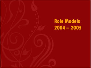 National Aboriginal Role Model Reunion Gala 2009 Conference | PDF