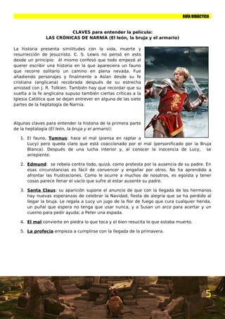 ficha del tema el origen del mal, cronicas de Narnia.pdf