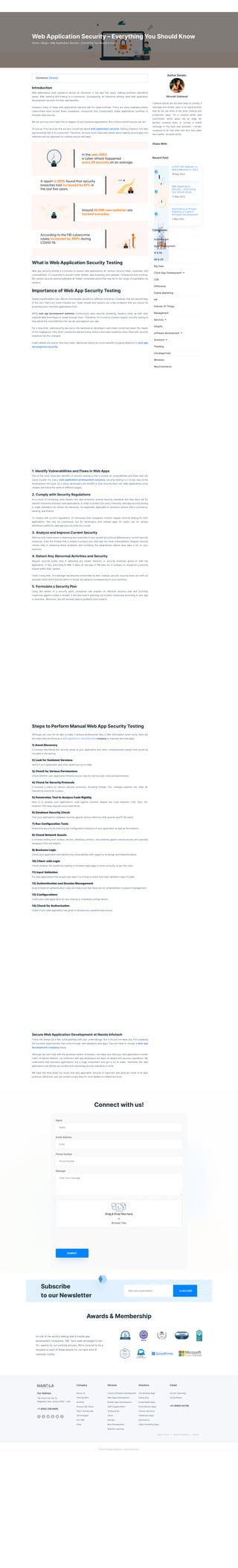 Web Application Security - Everything You Should Know | PDF